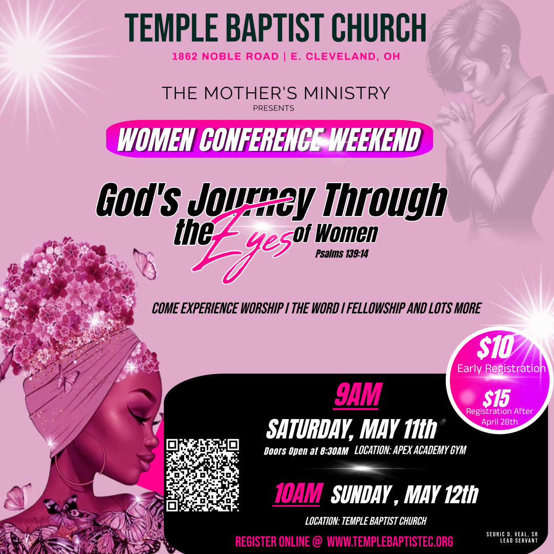 Mother’s Ministry Women’s Conference – Temple Baptist Church